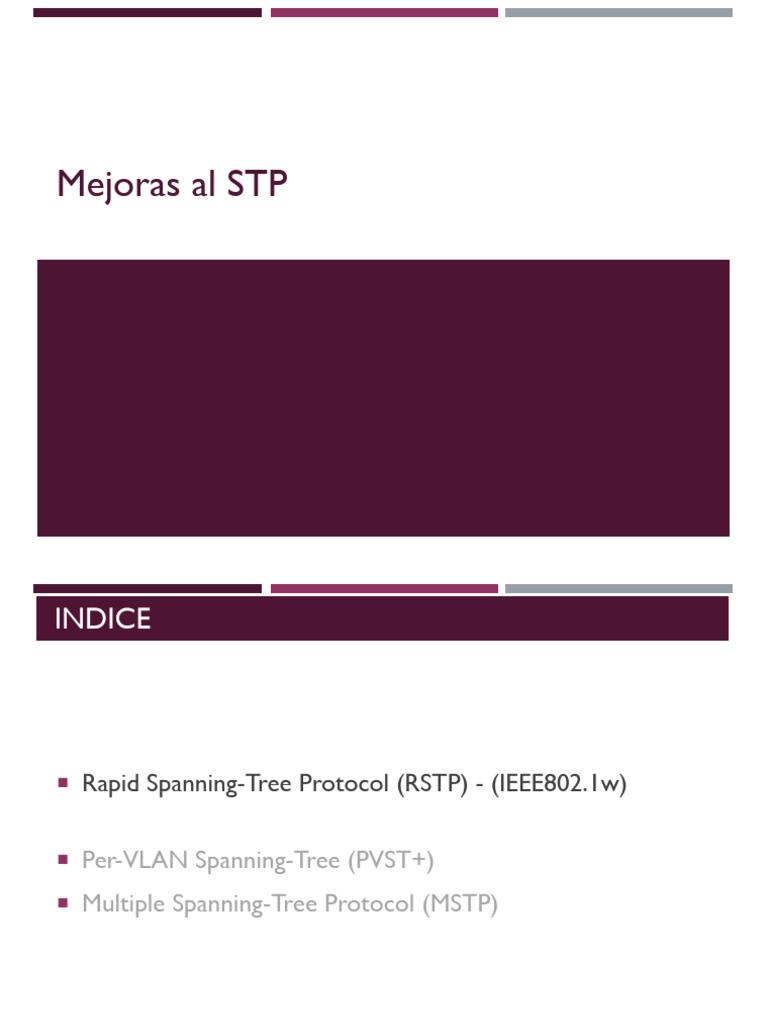 2b Rapid STP | PDF | Network Architecture | Network Protocols