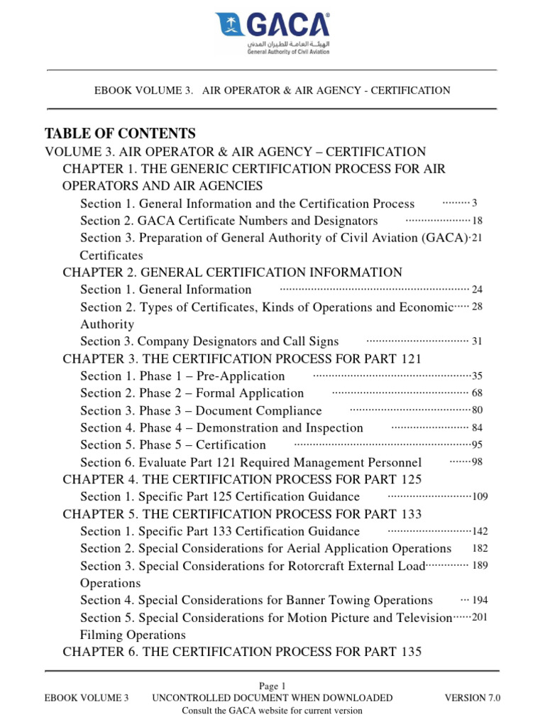 Volume 03. Air Operator & Air Agency - Certification | PDF | Regulatory ... Volume 03. Air Operator & Air Agency - Certification | PDF | Regulatory ...