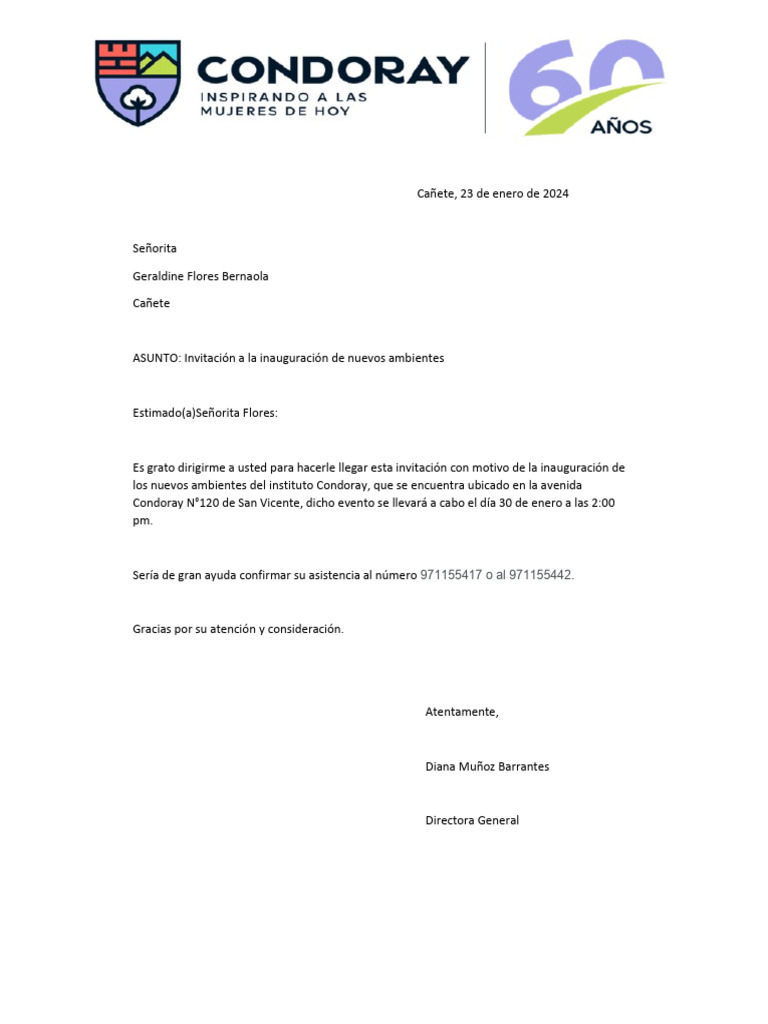 Carta Combinada | PDF