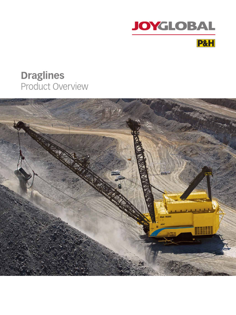 Draglines Family Brochure | Download Free PDF | Reliability Engineering ...