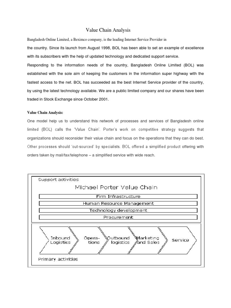 Value Chain Analysis | PDF | Value Chain | Retail
