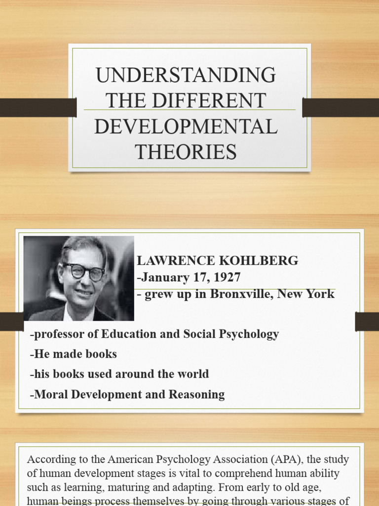 Understanding The Different Developmental Theories | PDF ...