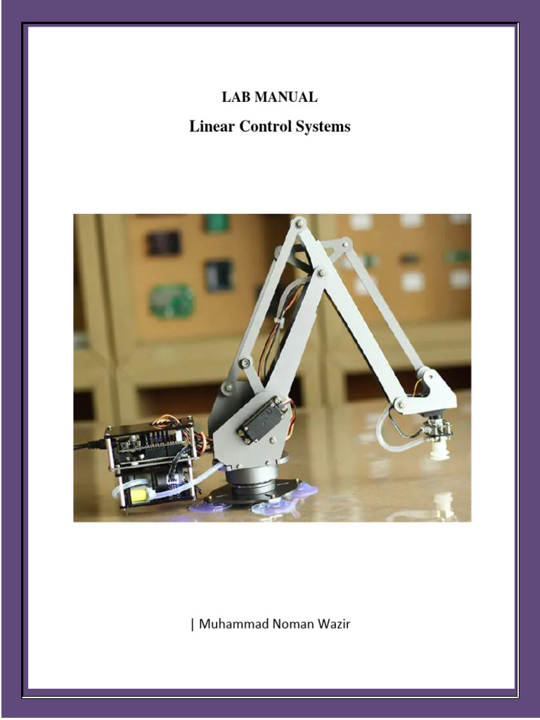 LAB MANUAL of LCS | PDF | Control Theory | Damping