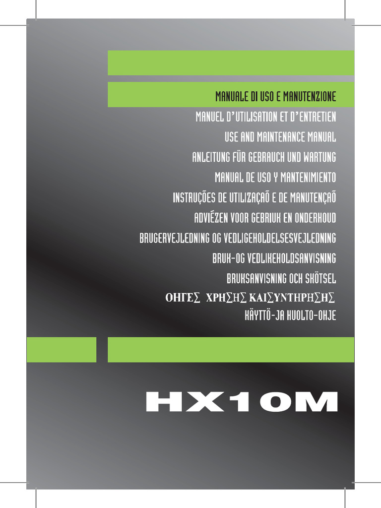 Pramac Hx10m - EnG | PDF