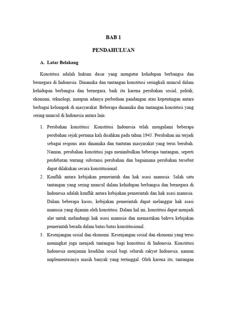 Kelompok 4 Dinamika Dan Tantangan Konstitusi Dalam Kehidupan Berbangsa ... Kelompok 4 Dinamika Dan Tantangan Konstitusi Dalam Kehidupan Berbangsa ...