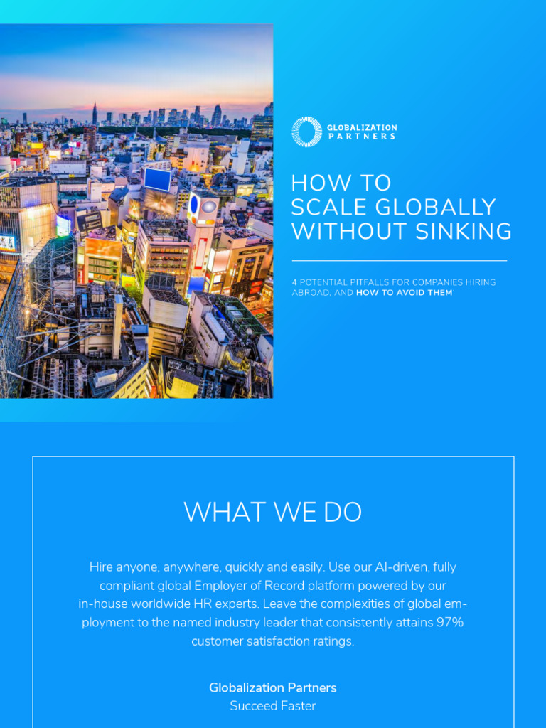 How To Scale Globally PDF Optimize | PDF | Employment | Salary