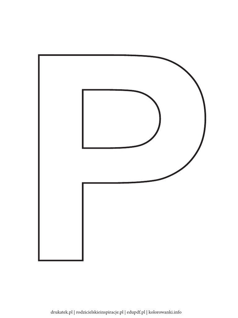Litera P RodzicielskieinspiracjePL | PDF