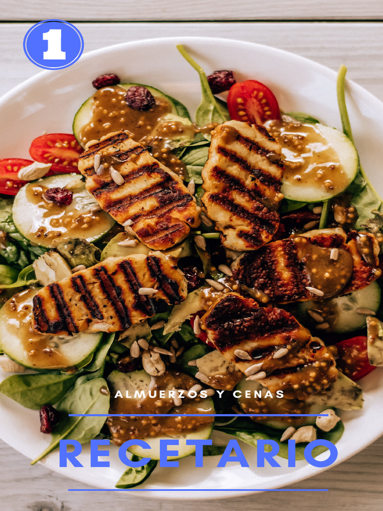 Recetario 1 Salado Masfit | PDF | Pizza | Queso