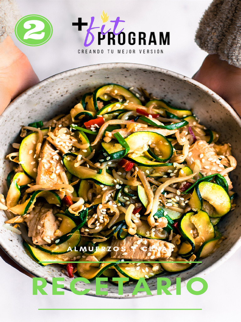 Recetario 2 Salado Masfit | PDF | Cilantro | Cocinando