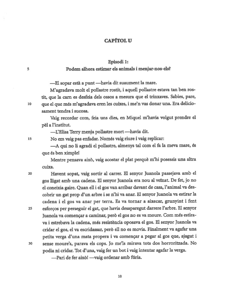 Elisa Cap1 I 2 Animals | PDF