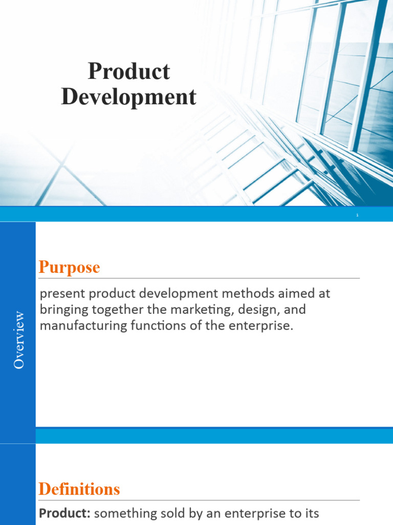 Topic 3 Product Development | PDF | Product (Business) | Prototype
