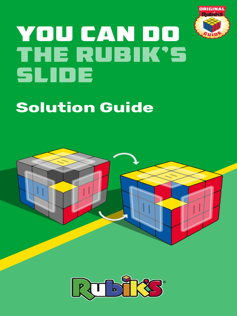 65afeba7ef380a3795618465 Rubiks SolutionGuide Slide | PDF | Logic Puzzles