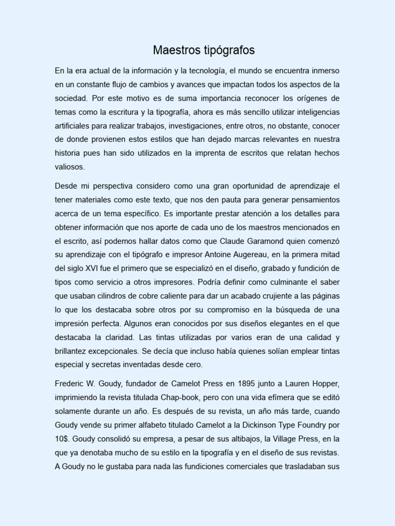 Maestros Tipógrafos Derek Rosales | Descargar gratis PDF | Tipografía ...