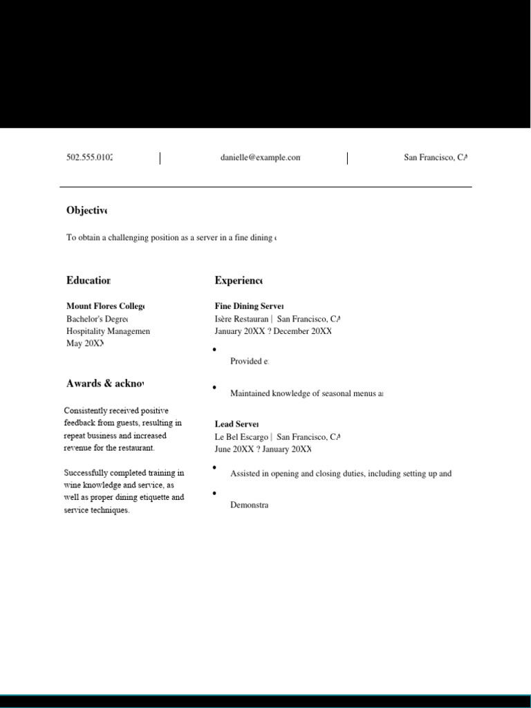 Simple Resume | PDF