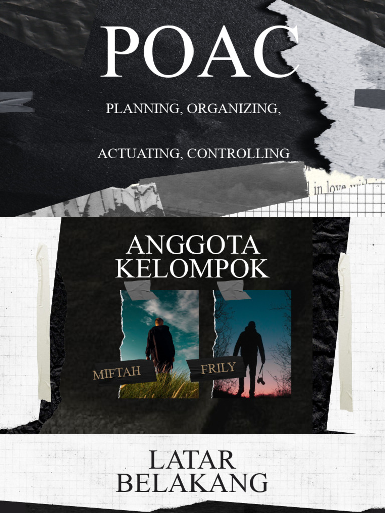 Poac Manajemen | PDF | Karier & Perkembangan | Bisnis