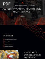 Construction Planning Equipment and Methods | PDF