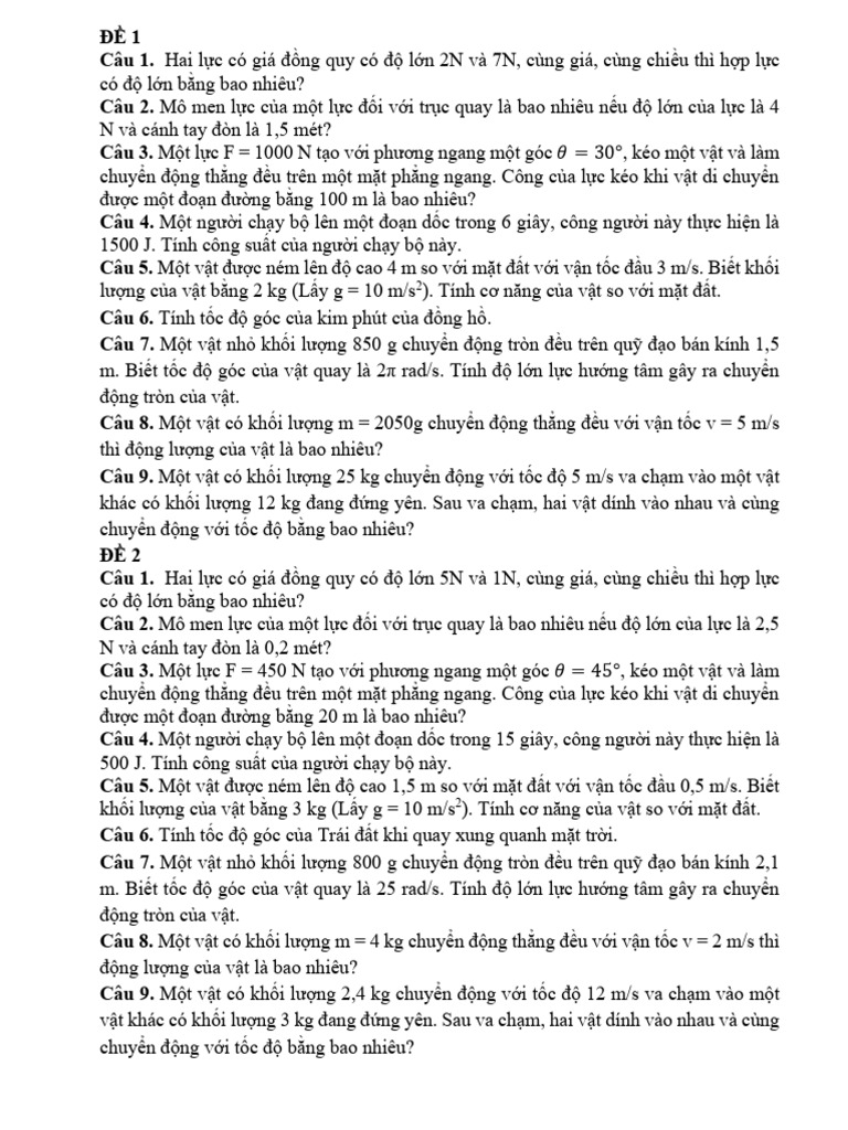 k10 Bai Tap ck2 | PDF