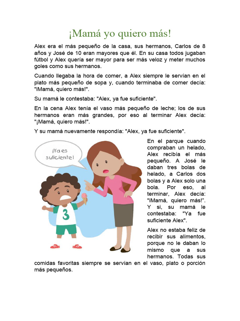 Mamá Yo Quiero Más | PDF