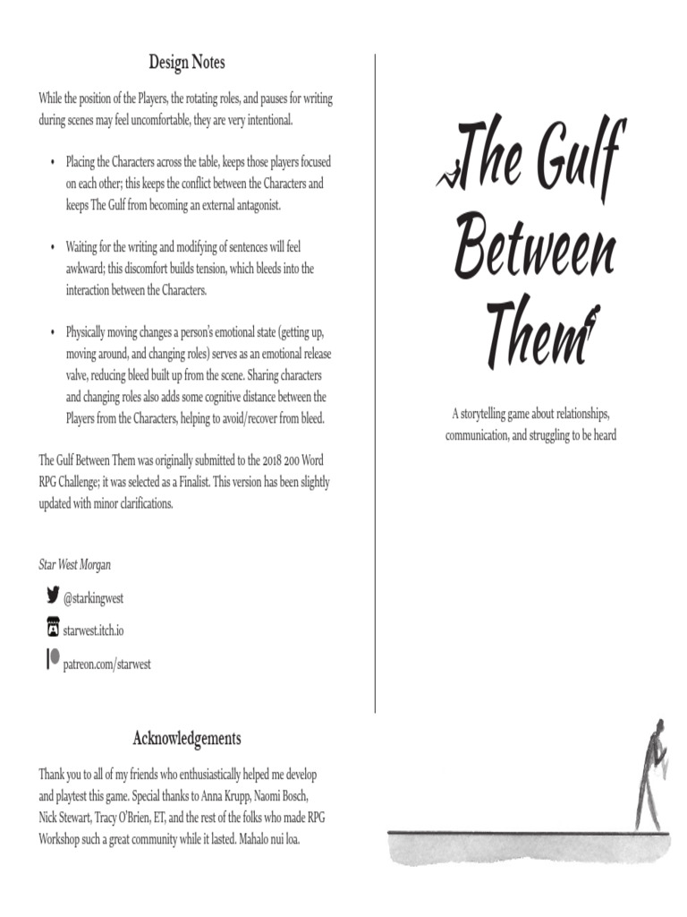 The Gulf Between Them | PDF