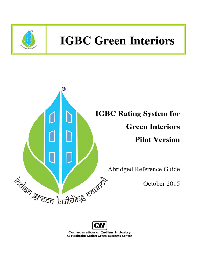 IGBC Rating For Green Interiors | PDF | Chlorofluorocarbon | Air ...