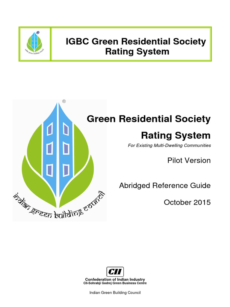 IGBC GRS Pilot Rating System | PDF | Green Building | Waste