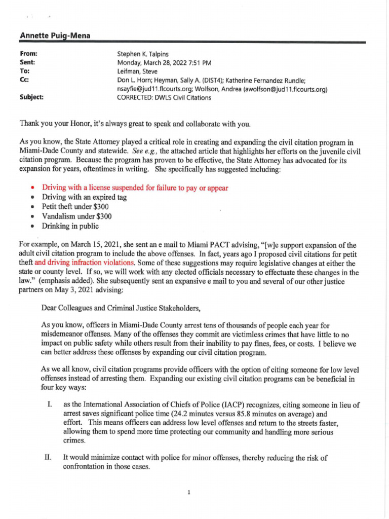 2022 Civil Citation | PDF