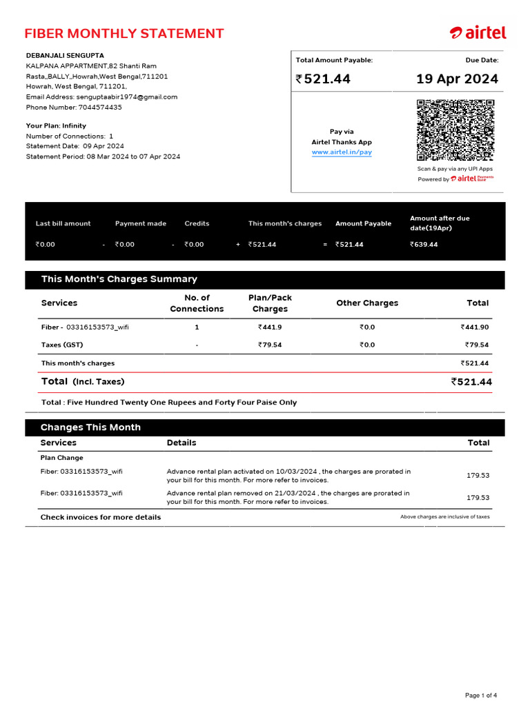 Paybill Pdf Cheque Debit Card