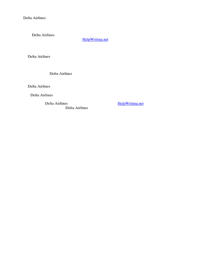 Delta Airlines座位分配 | PDF | Delta Air Lines | Transport Companies