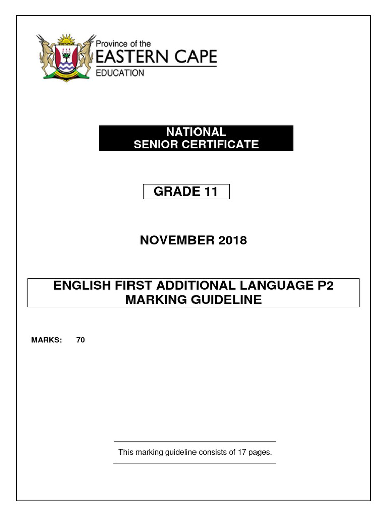 English Fal P2 Memo Pdf 