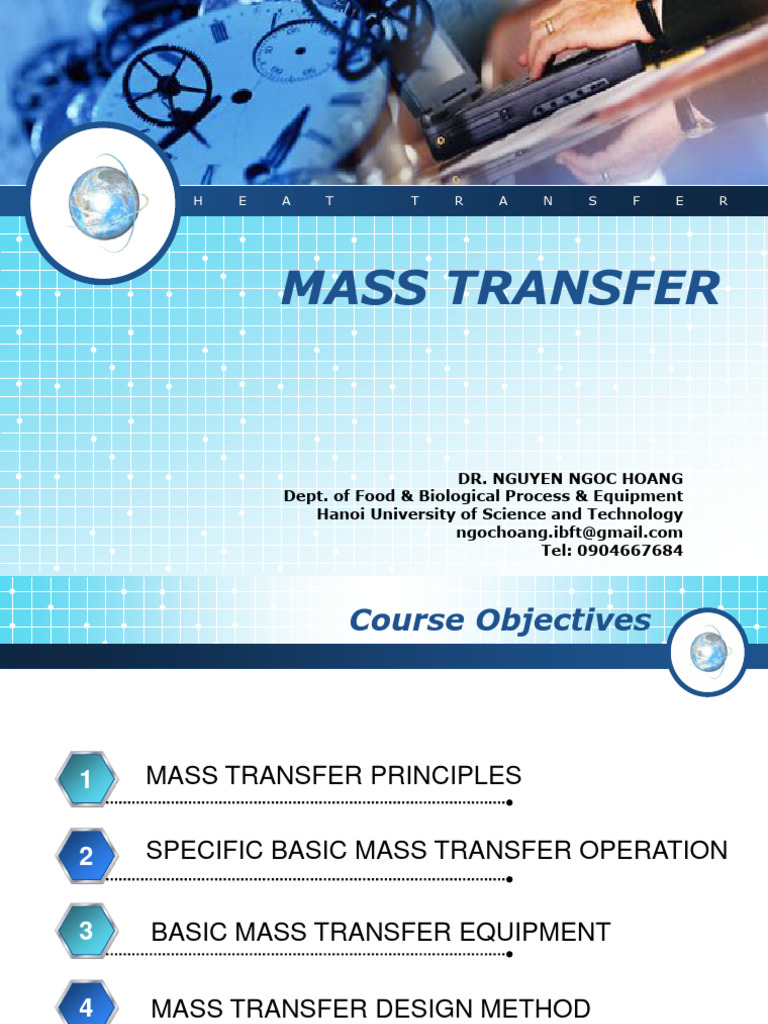 Mass Transfer 1 | Download Free PDF | Concentration | Mole (Unit)
