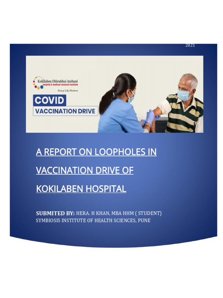 Minor Project On Loopholes in Vaccination | PDF | Identity Document