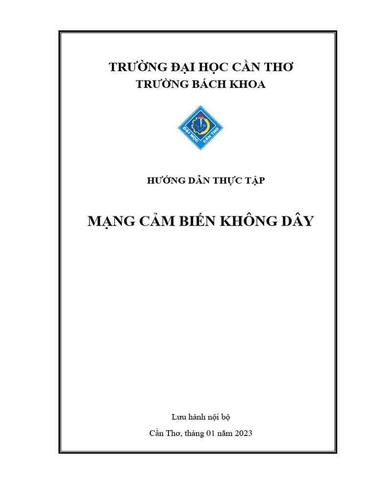TaiLieu HuongDan TT WSN | PDF
