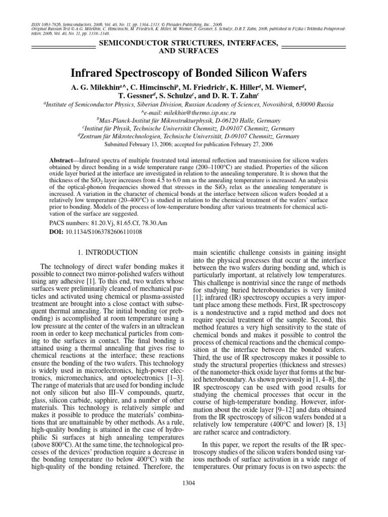 Bfgrndthedtb | PDF | Infrared Spectroscopy | Silicon Dioxide