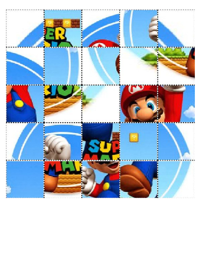 Rompecabezas Mario Bross | PDF