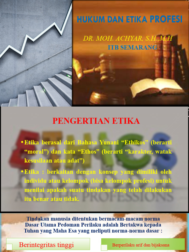 Pengertian dan Jenis Etika Profesi | PDF