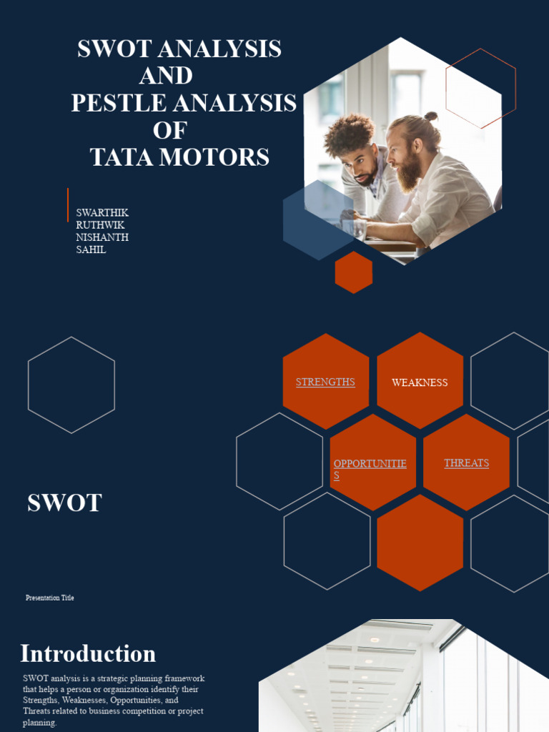 Tata Motors SWOT and PESTLE Analysis | PDF | Swot Analysis | Car