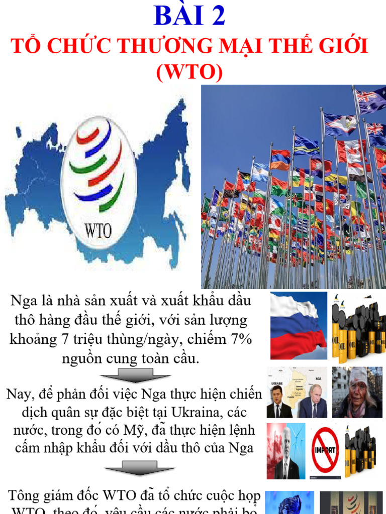 Luật Tmqt - bài 2 - khái Quát Về Wto | PDF