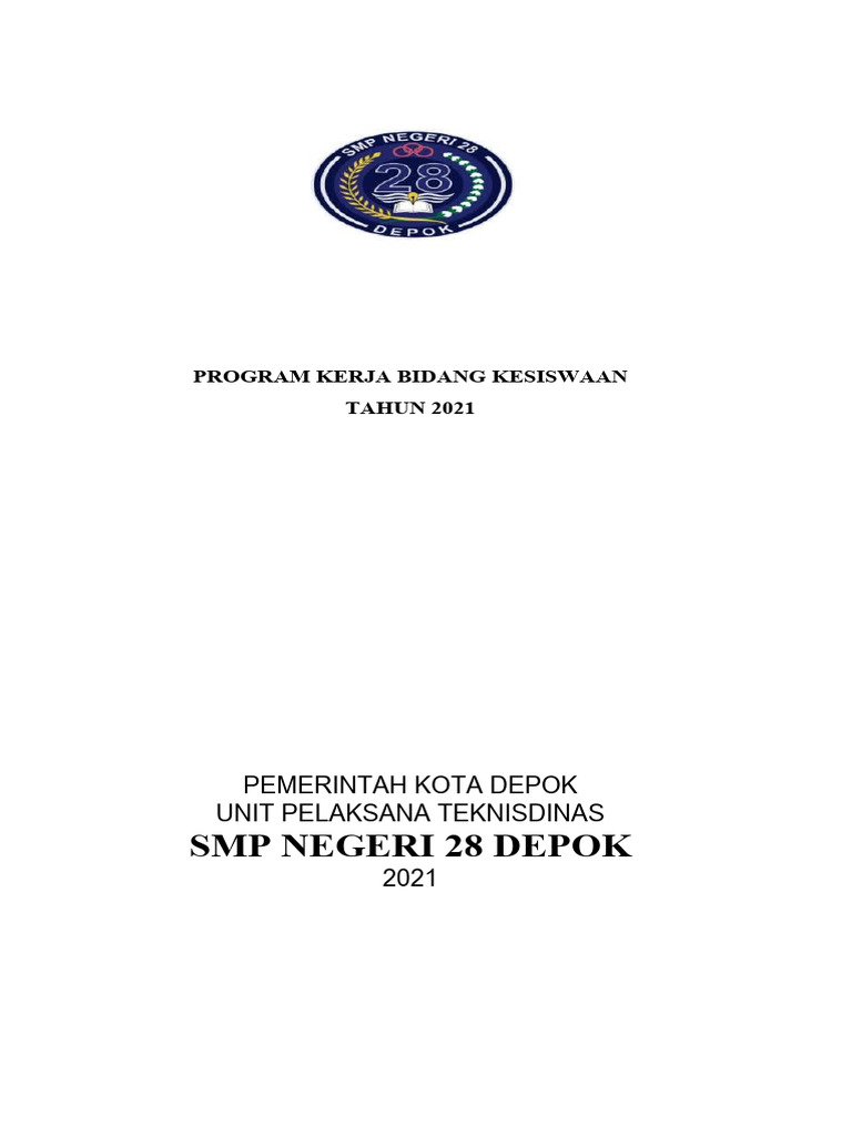 Program Pembinaan Kesiswaan 2021 | PDF