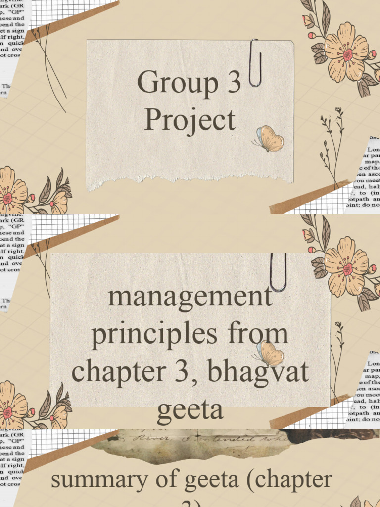 Group 3 Project | PDF | Bhagavad Gita
