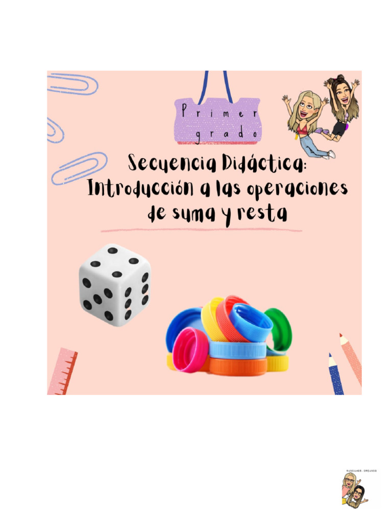 Secuencia. Introducción A La Sumas y Restas. Primer Grado | PDF ...