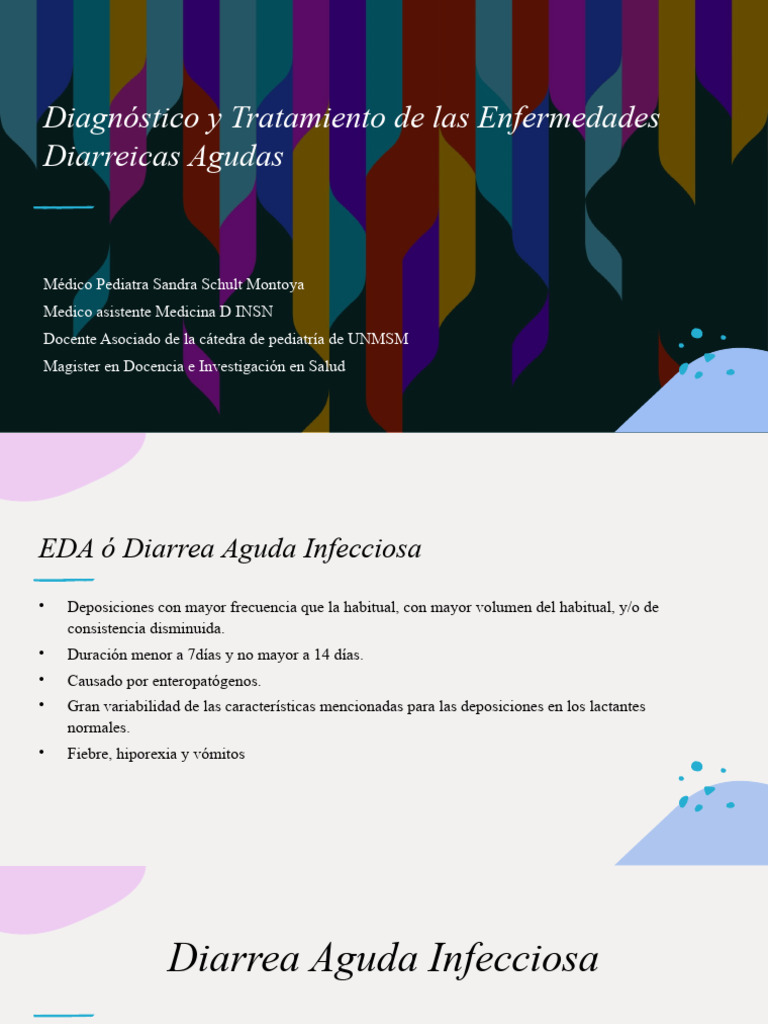Diagnóstico y Tratamiento de Las EDAs | Descargar gratis PDF | Diarrea ...