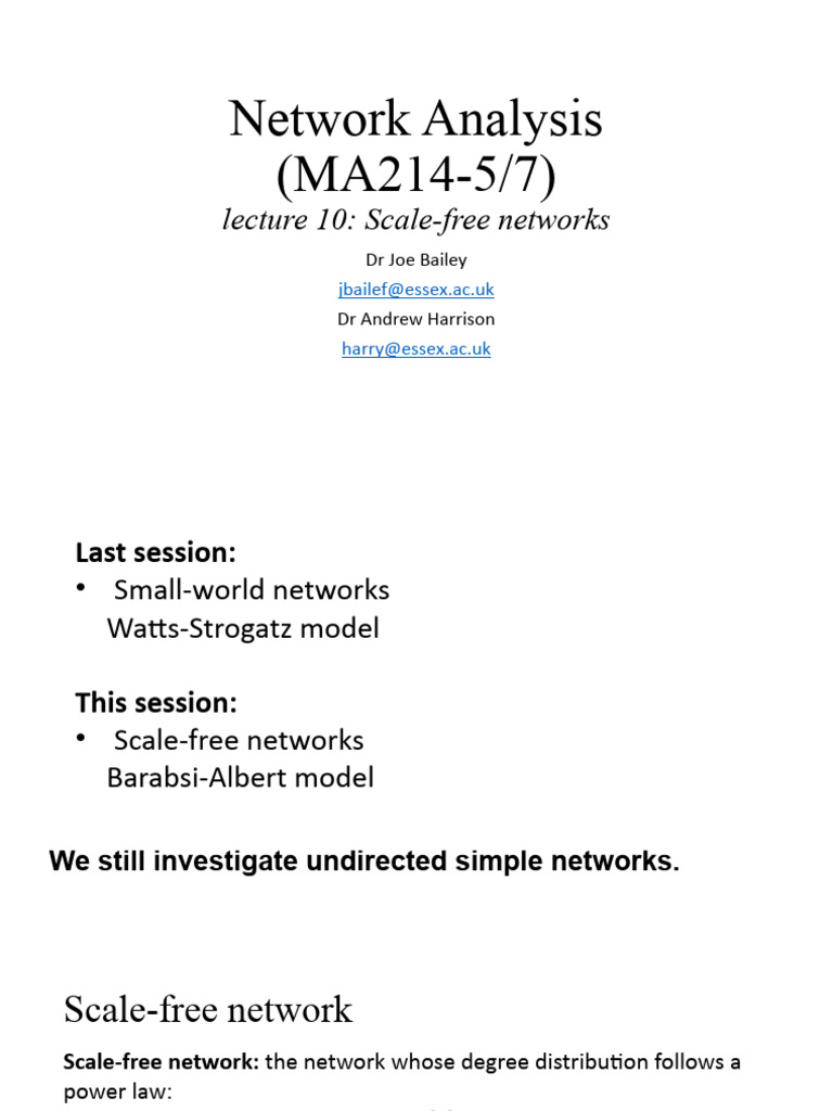 MA214 Lecture 10 v2 | PDF | Mathematical Relations | Computer Science