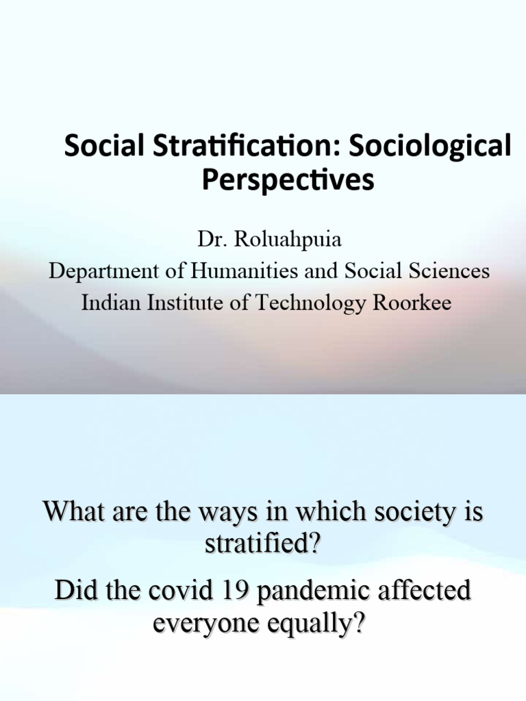 Social Stratification | PDF | Social Stratification | Social Mobility