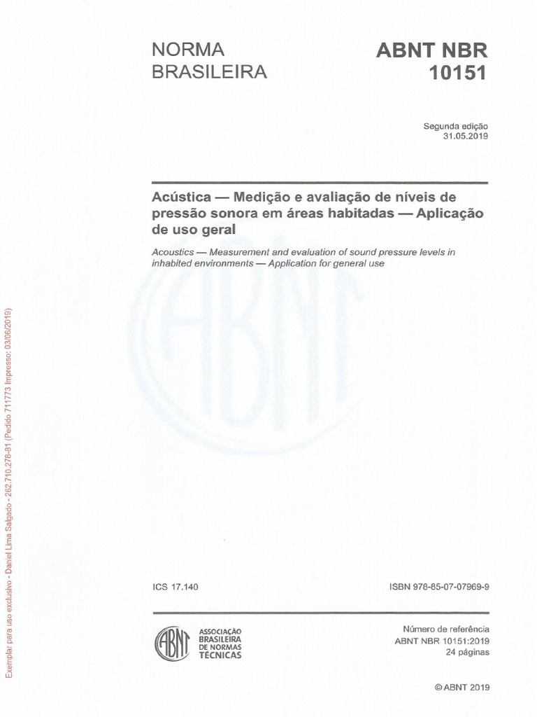 NBR 10151-2019 | PDF