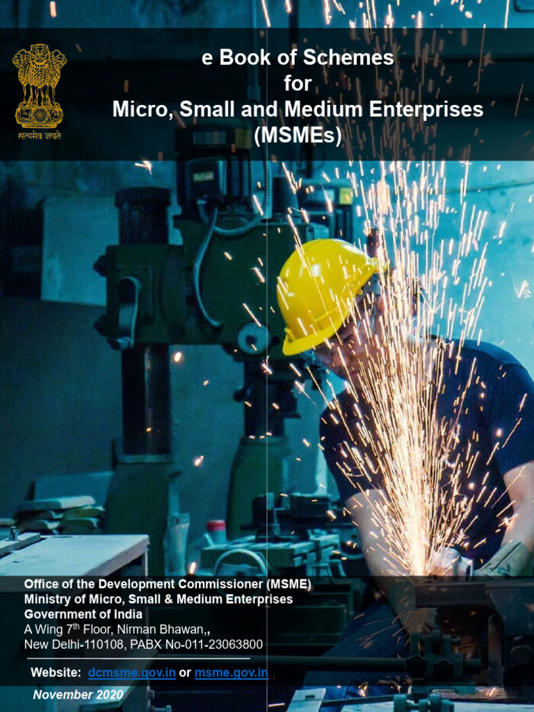 MSME Schemes and Udyam Registration | PDF | Small And Medium Sized Enterprises | Business