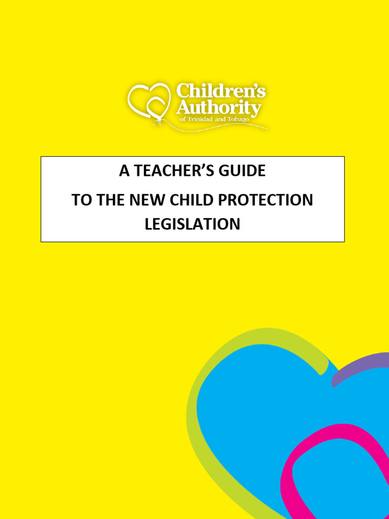 Educators Guide To New Child Protection Legislation | PDF | Legal ...