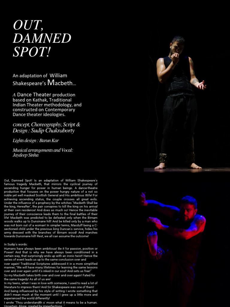 Out, Damned Spot! Project | PDF | Macbeth