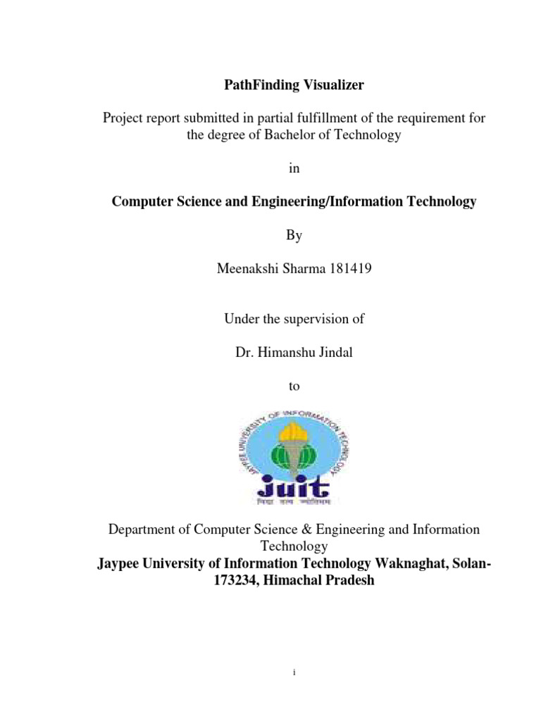 Pathfinding Visualizer | PDF | Matrix (Mathematics) | Computer Science