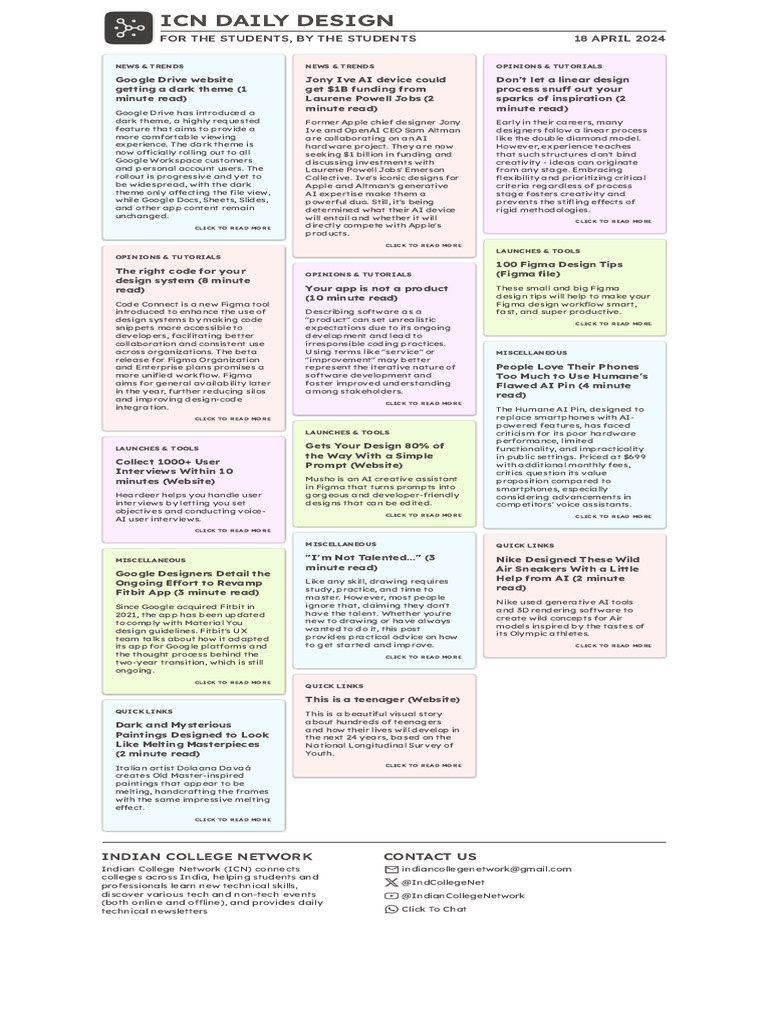 ICN Daily Design: Google Drive Updates | PDF | Artificial Intelligence ...