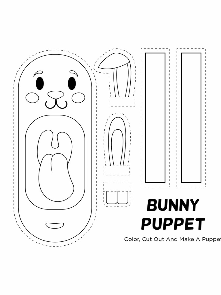 Easter Puppet k5 | PDF